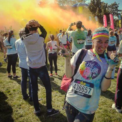 Color run : Un festival haut en couleur - La revue de Kathleen: blog voyage